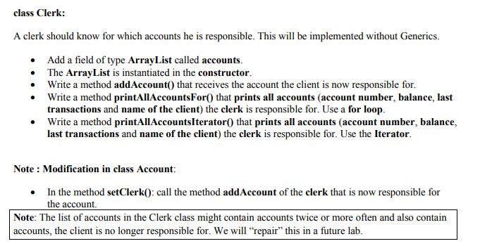 Solved class Account: The class Account must keep track of | Chegg.com