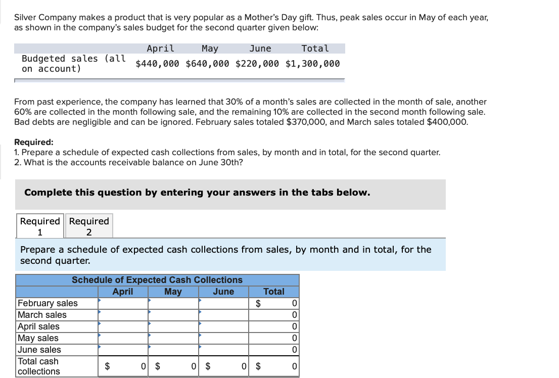 Solved Silver Company makes a product that is very popular | Chegg.com