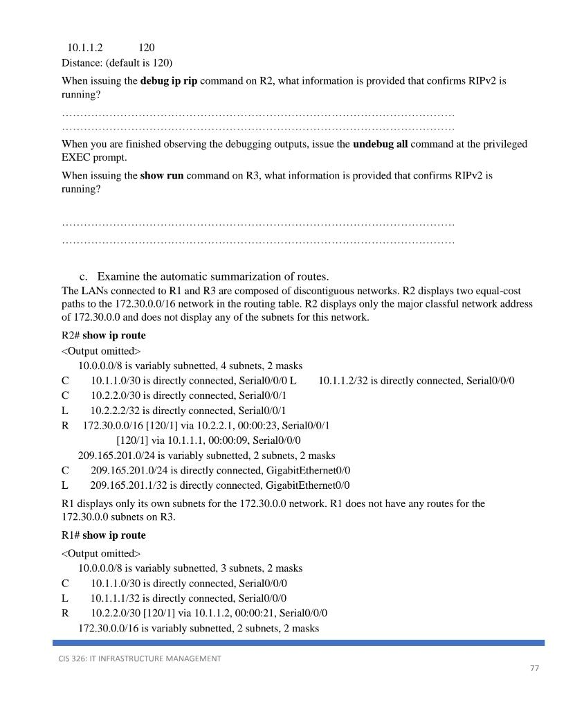 Solved What is the solution for this lab with the network | Chegg.com