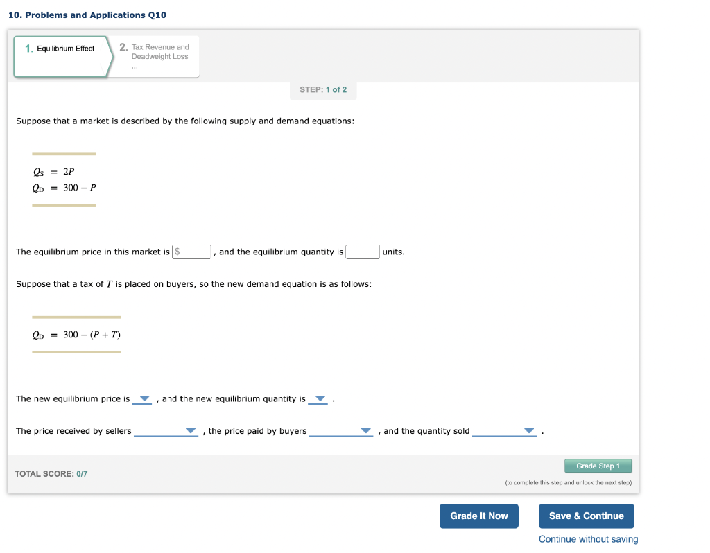 Solved 10. Problems and Applications Q10 2. Tax Revenue and | Chegg.com