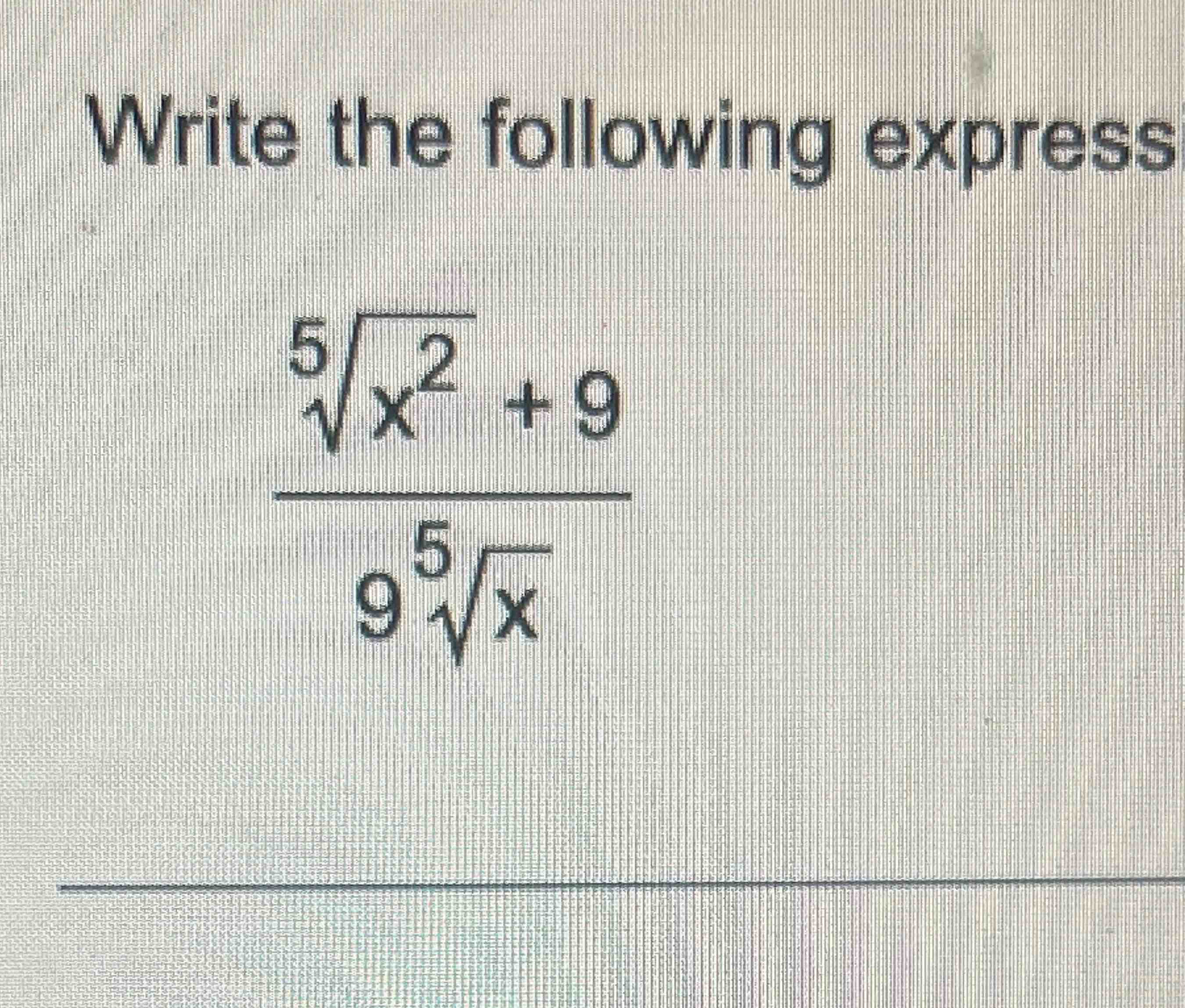 Solved Write the following express in ﻿the form | Chegg.com