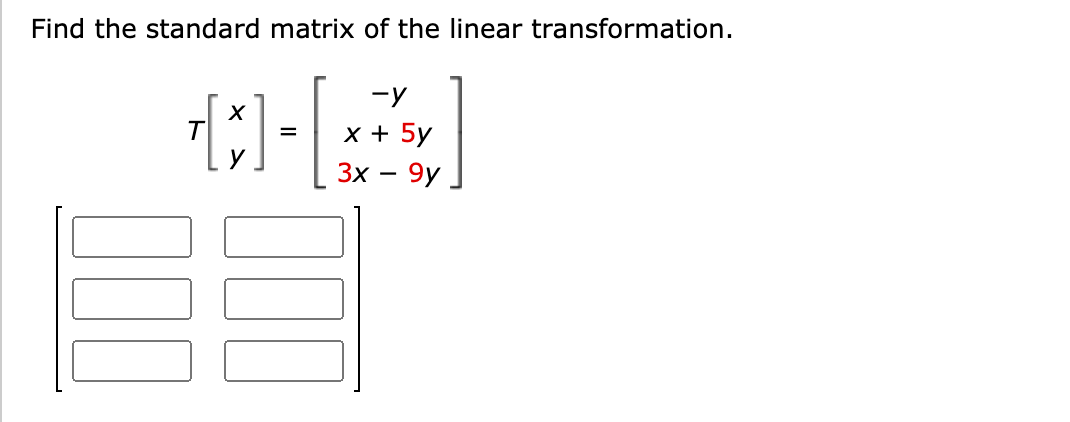 Solved 4 - 1 Let TA R2 → R2 be the matrix transformation | Chegg.com