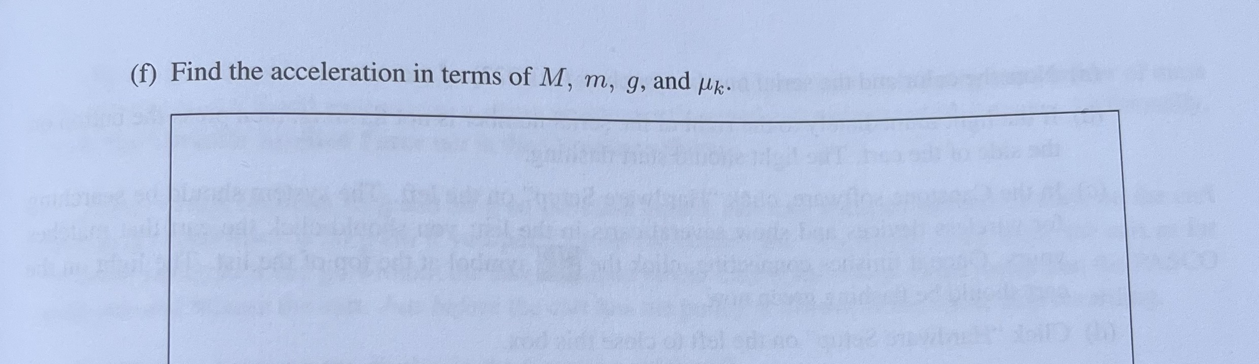 Solved 3. Two blocks of different masses M and m are placed | Chegg.com