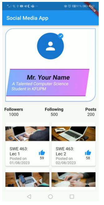 Solved using flutter could you change my code to be like | Chegg.com