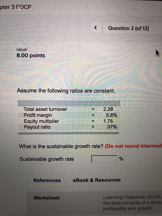 Solved pter 3 EOCP | Chegg.com Solved pter 3 EOCP | Chegg.com