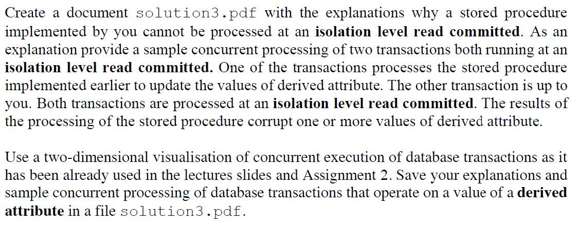Create a document solution3.pdf with the explanations | Chegg.com