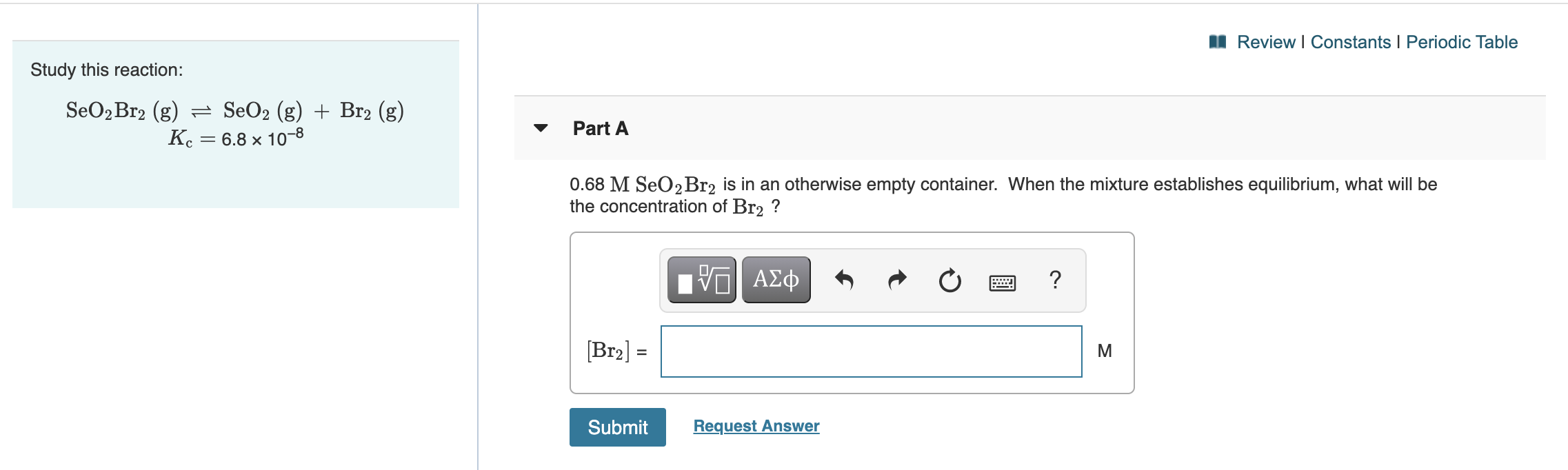 Solved II Review | Constants | Periodic Table Study this | Chegg.com