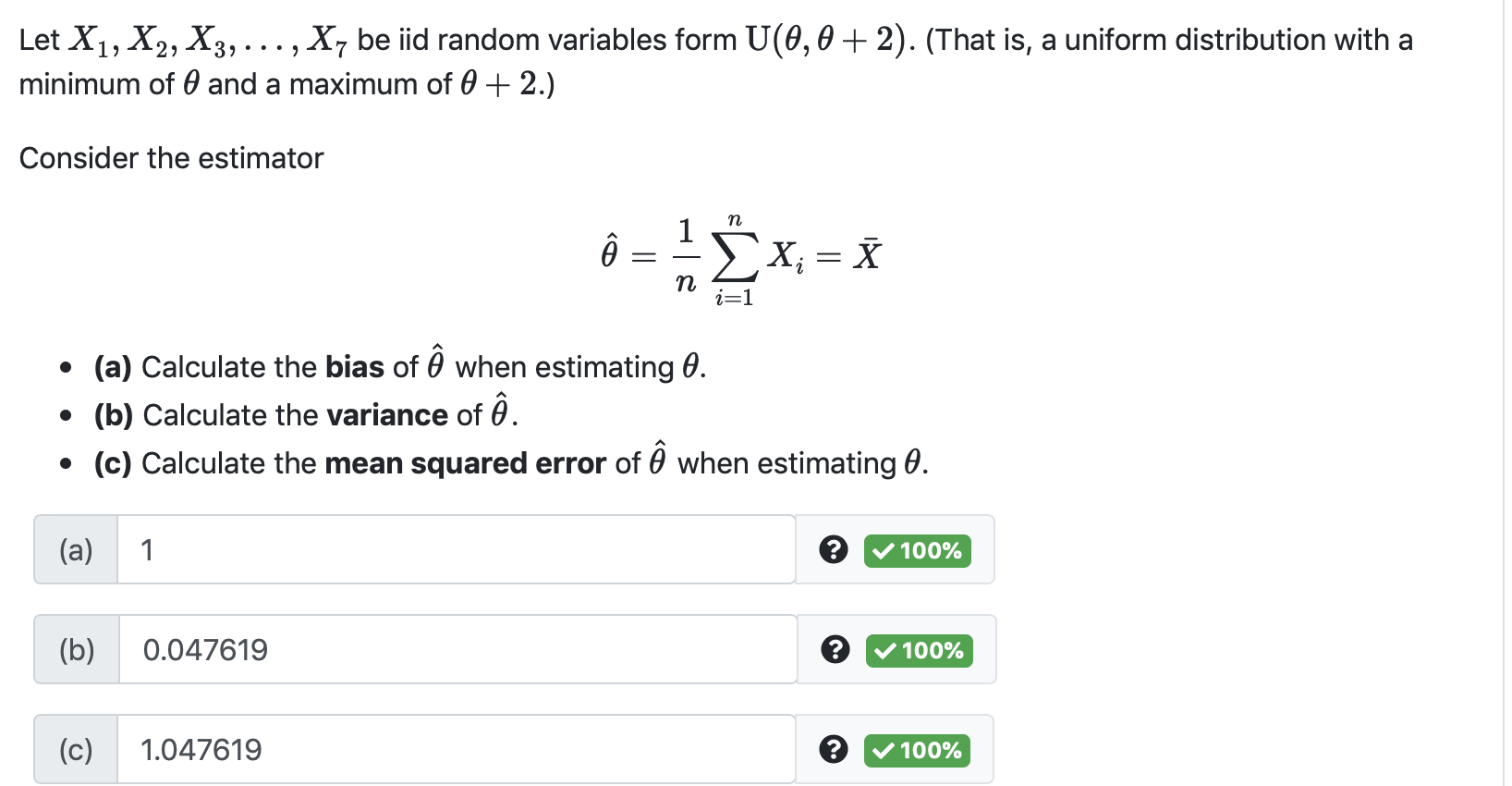 Solved Let X1, X2, X3, ..., X, be iid random variables form | Chegg.com