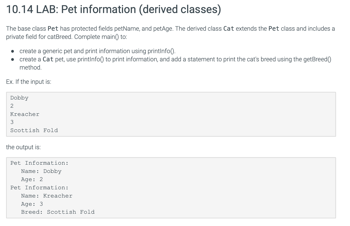 Solved ** IN JAVA ** Please help me finish this code, pasted | Chegg.com