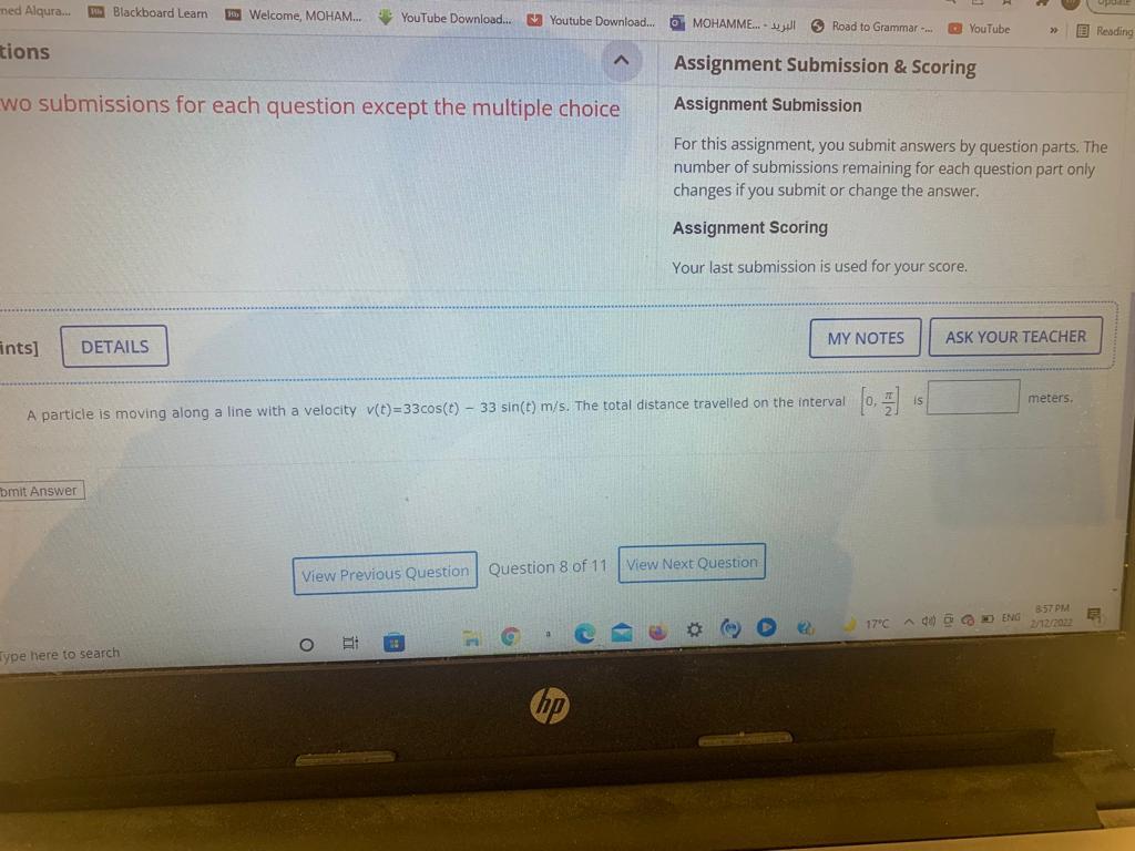 Solved ned Alqura... po W Blackboard Leam Welcome, MOHAM... | Chegg.com