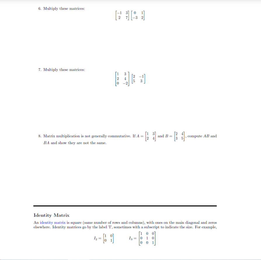 Solved Then the linear combination is written succinctly as | Chegg.com