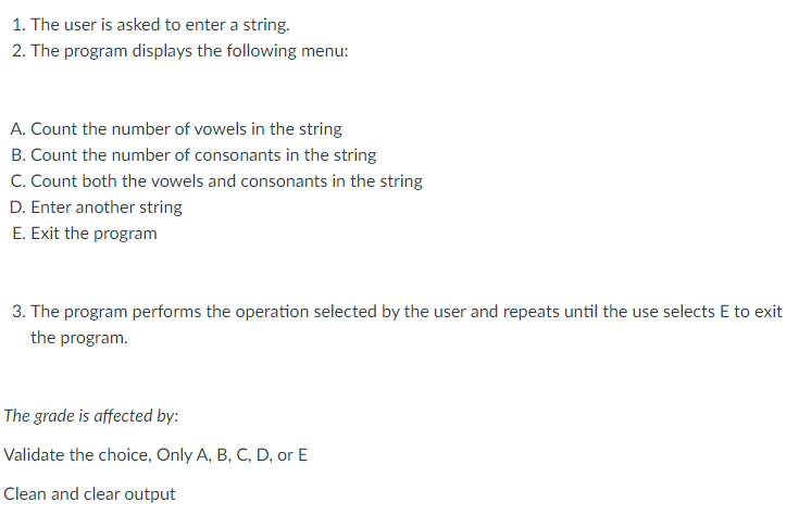 Solved Programming Assignment 9 Chap 10 Characters 