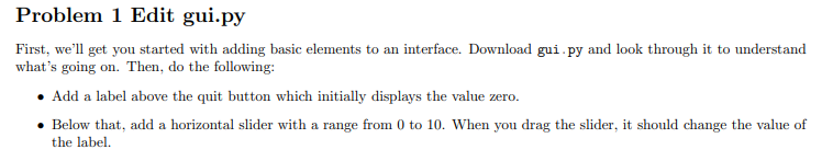 Solved Before you begin Install PyQt5 using conda • Grab | Chegg.com