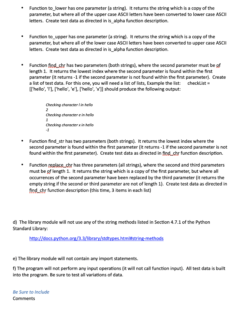 Solved Program Requirements This assignment focuses on the | Chegg.com