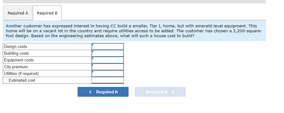 Solved Collingwood Contractors (CC) designs and builds new | Chegg.com
