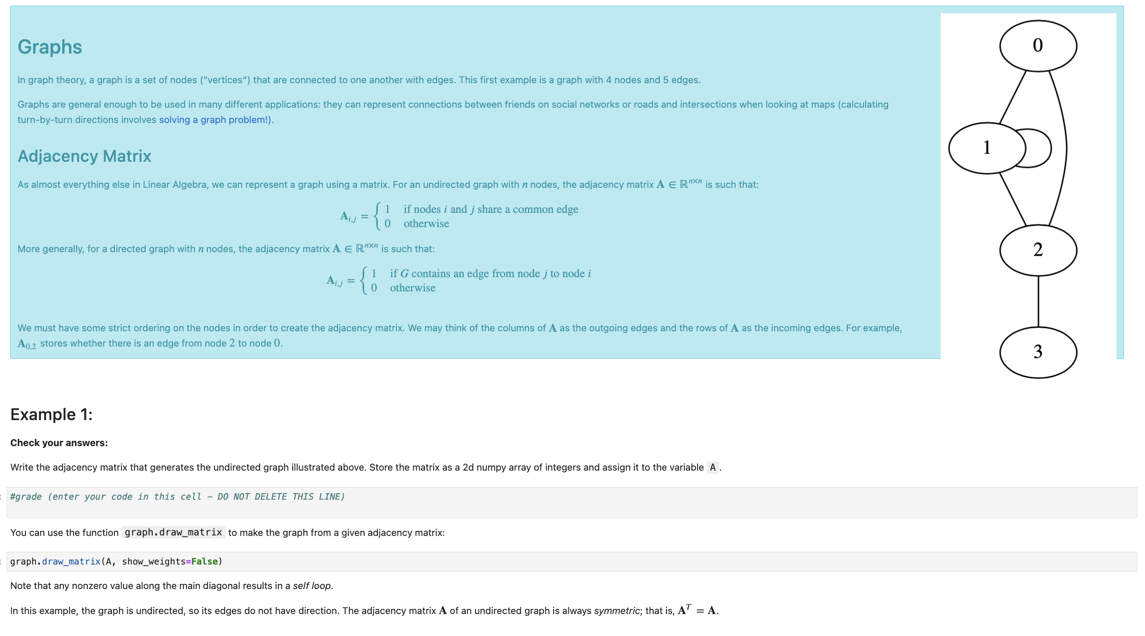 Solved GraphsIn graph theory, a graph is a set of nodes | Chegg.com