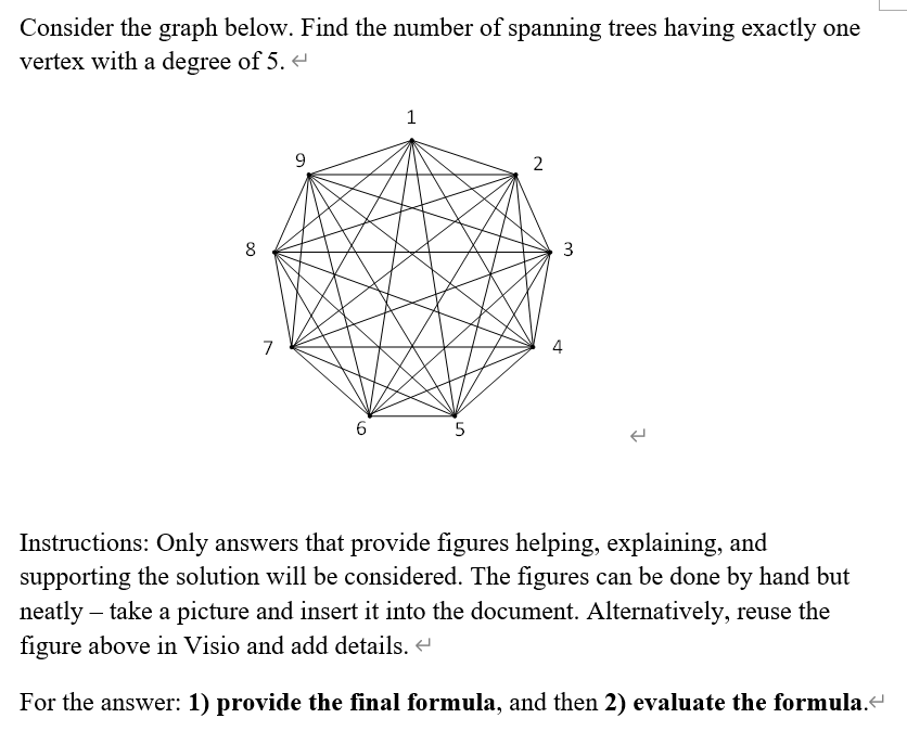 question: so… i find 7 caseThere are 8 edges in 1 | Chegg.com