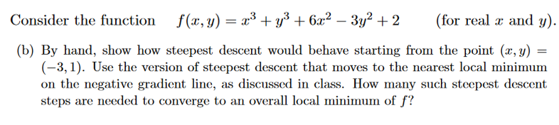 Solved Consider the function f(x,y)=x3+y3+6x2−3y2+2 (for | Chegg.com