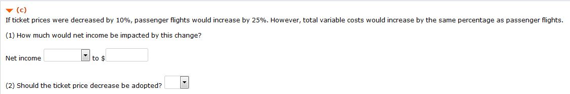 Solved Exercise 6-4 (Part Level Submission) Comfi Airways, | Chegg.com