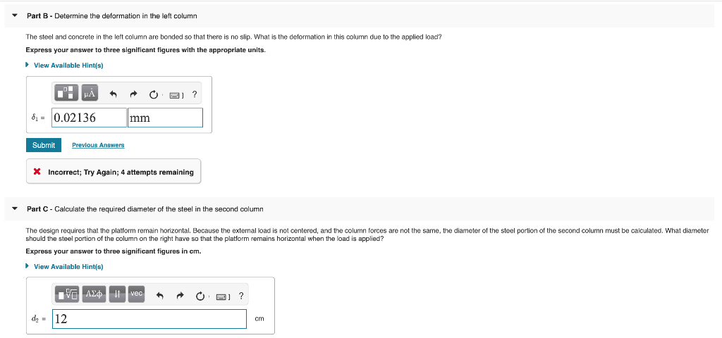Solved To use deformation compatibility equations to | Chegg.com