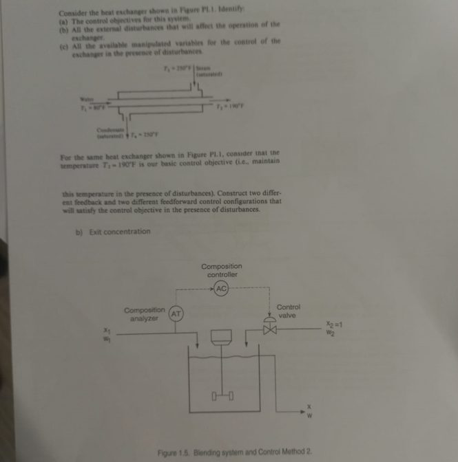 Solved Consider the heat eschanger shewn is Figure P.I. | Chegg.com