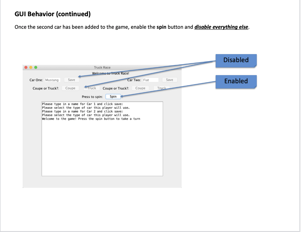 CS1341 - Lab 8 Assignment Overview In Lab 7 you added | Chegg.com