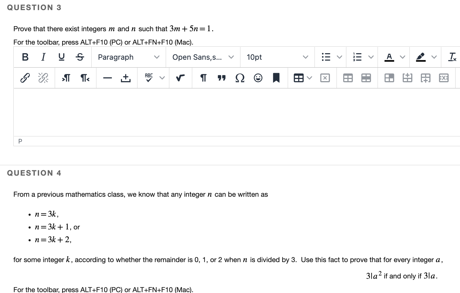 Solved Prove that there exist integers m and n such that | Chegg.com