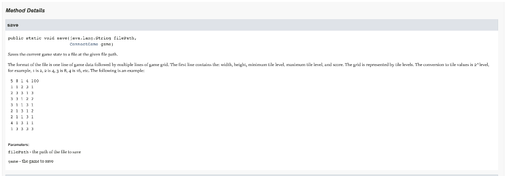 Constructor Summary Gamerileytil } Method Summary | Chegg.com