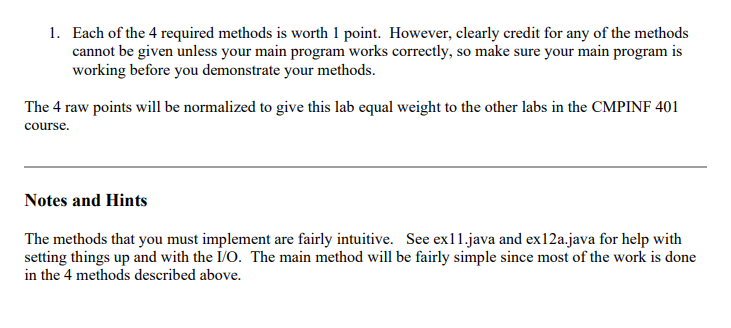 Solved Please follow the instructions and do a complete Java | Chegg.com Solved Please follow the instructions and do a complete Java | Chegg.com