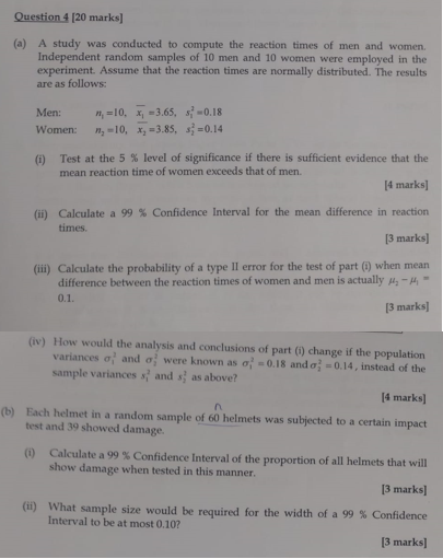 Solved (iv) ﻿How would the analysis and conclusions of part | Chegg.com