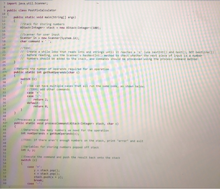 Solved Background Postfix Is A Notation For Writing 3185