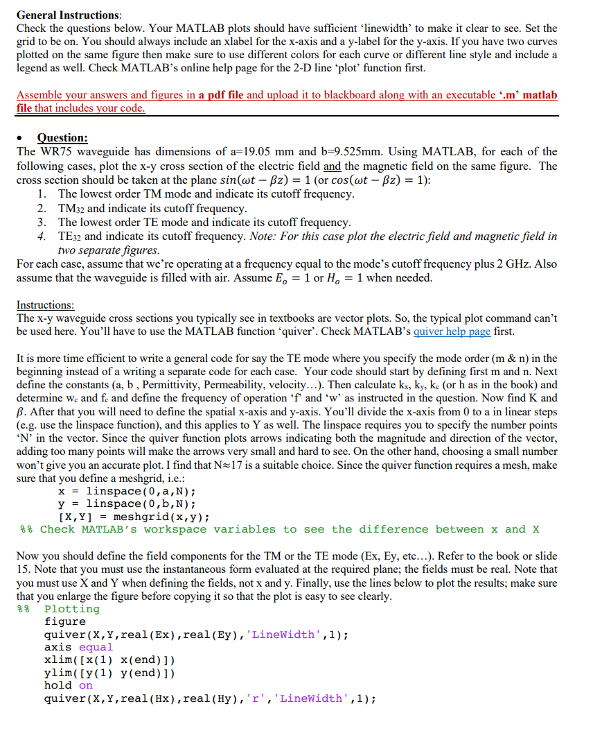 Solved General Instructions: Check the questions below. Your | Chegg.com