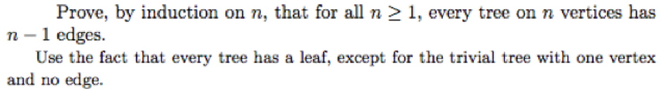 Solved Prove, by induction on n, that for all n 2 1, every | Chegg.com