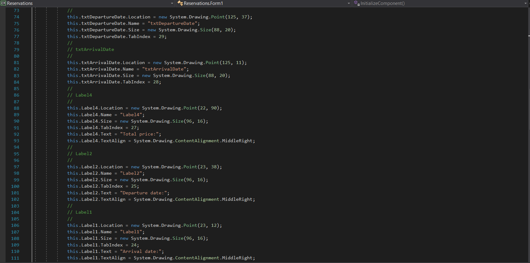 This C# code should be taking in an arrival date and | Chegg.com
