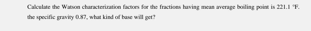 Solved Calculate the Watson characterization factors for the | Chegg.com