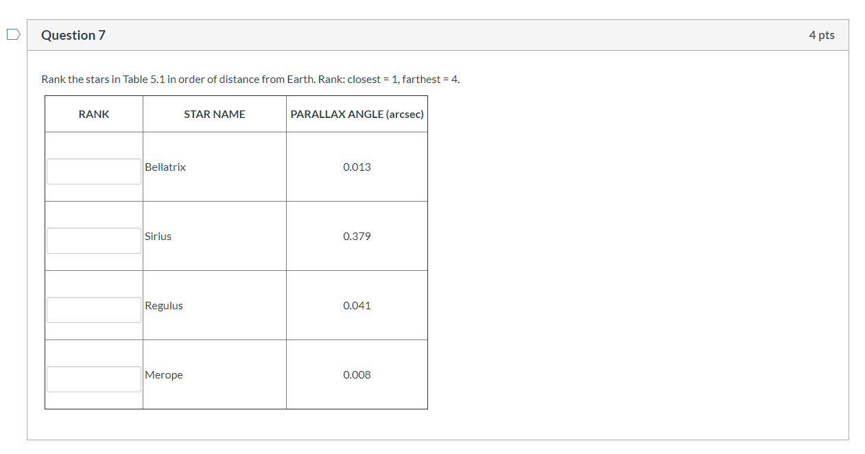 Solved Step 3-Introducing the Parsec It is convenient to | Chegg.com