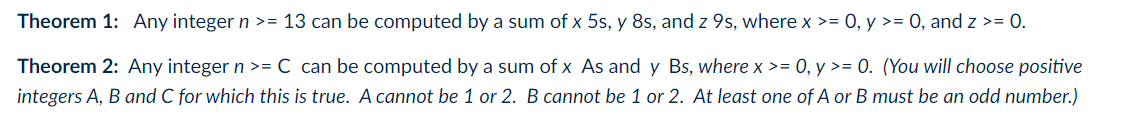 Solved Provide a proof for the first theorem. Use one of the | Chegg.com