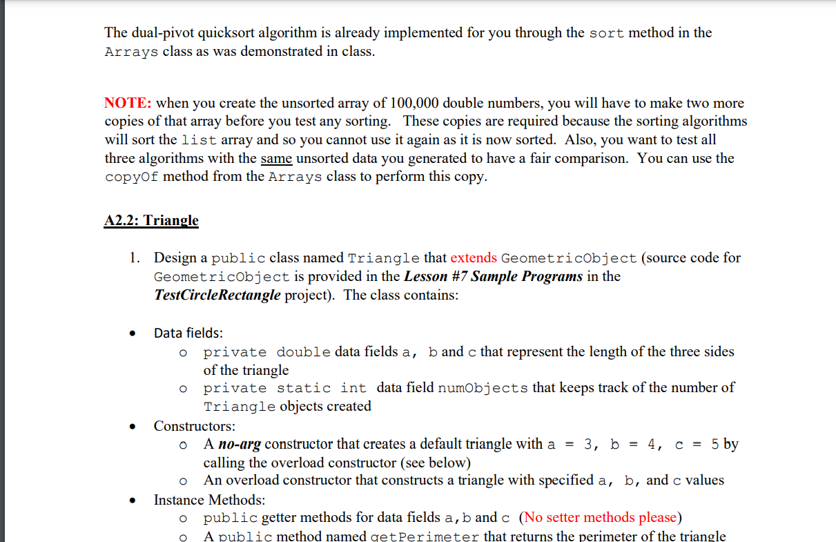 Solved OBJECTIVES Upon successful completion of this | Chegg.com