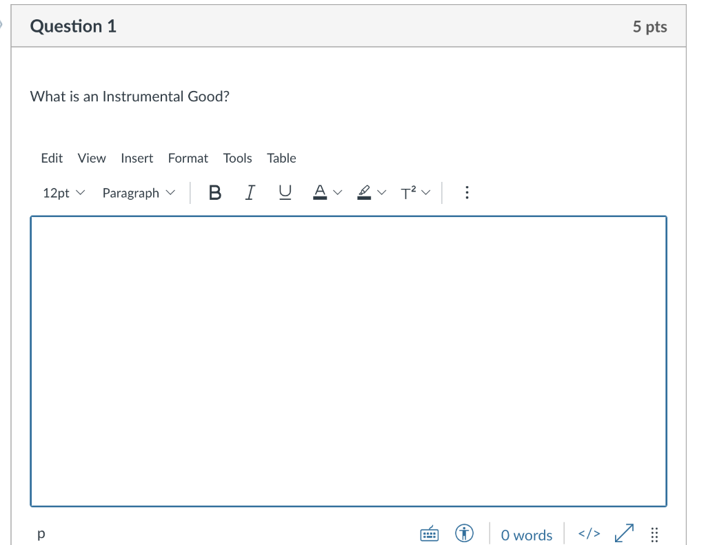 Solved What is an Intrinsic Good? What is an Instrumental | Chegg.com