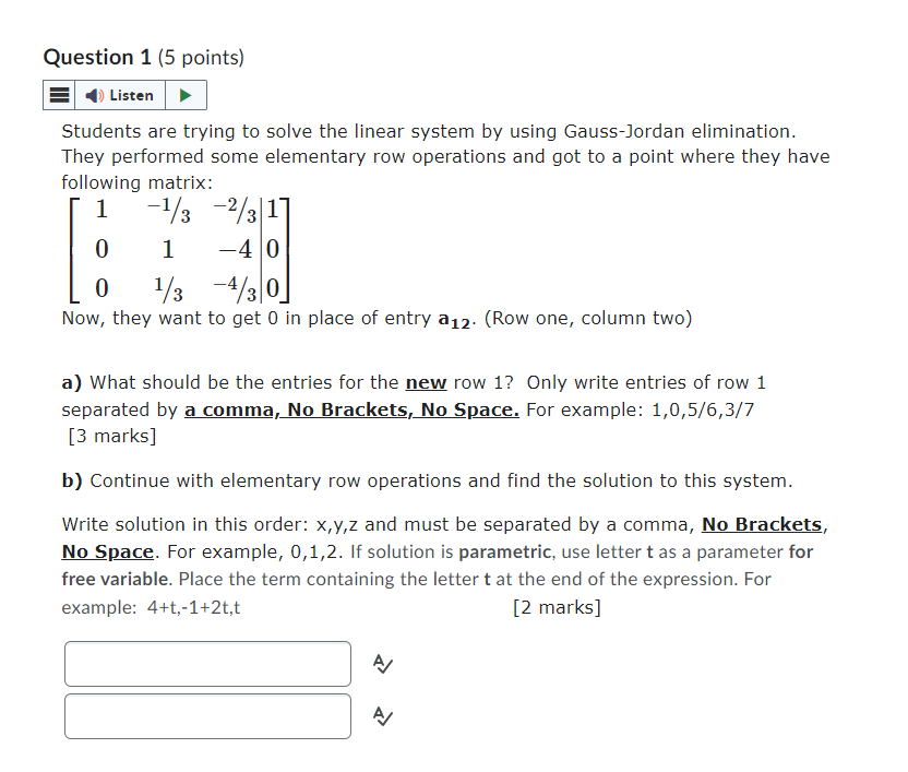 Solved Question 1 (5 points) Students are trying to solve | Chegg.com