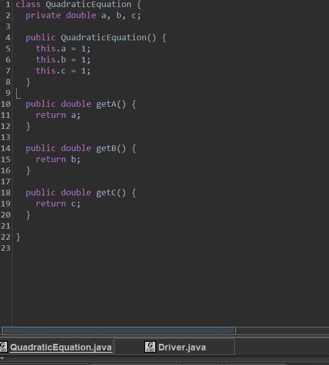 Solved so this is my code so far but for some reason I cant | Chegg.com