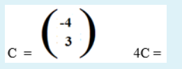 Solved (1) -4 3 C= 4C = | Chegg.com