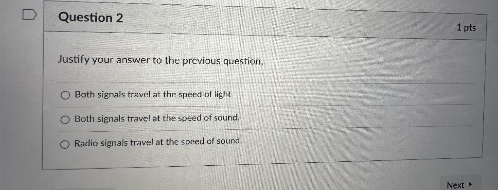 Solved If an ultraviolet signal and a radio signal were | Chegg.com