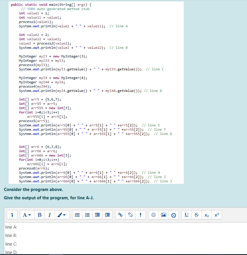 Solved Public Class Myinteger Private Int Value Public 