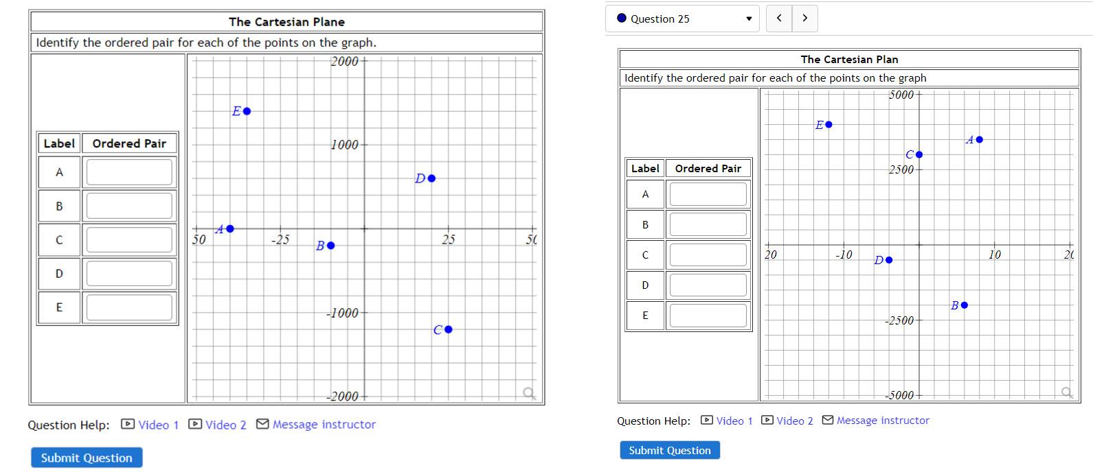 Solved Question Help: Video 1 Video 2 Message instructor | Chegg.com