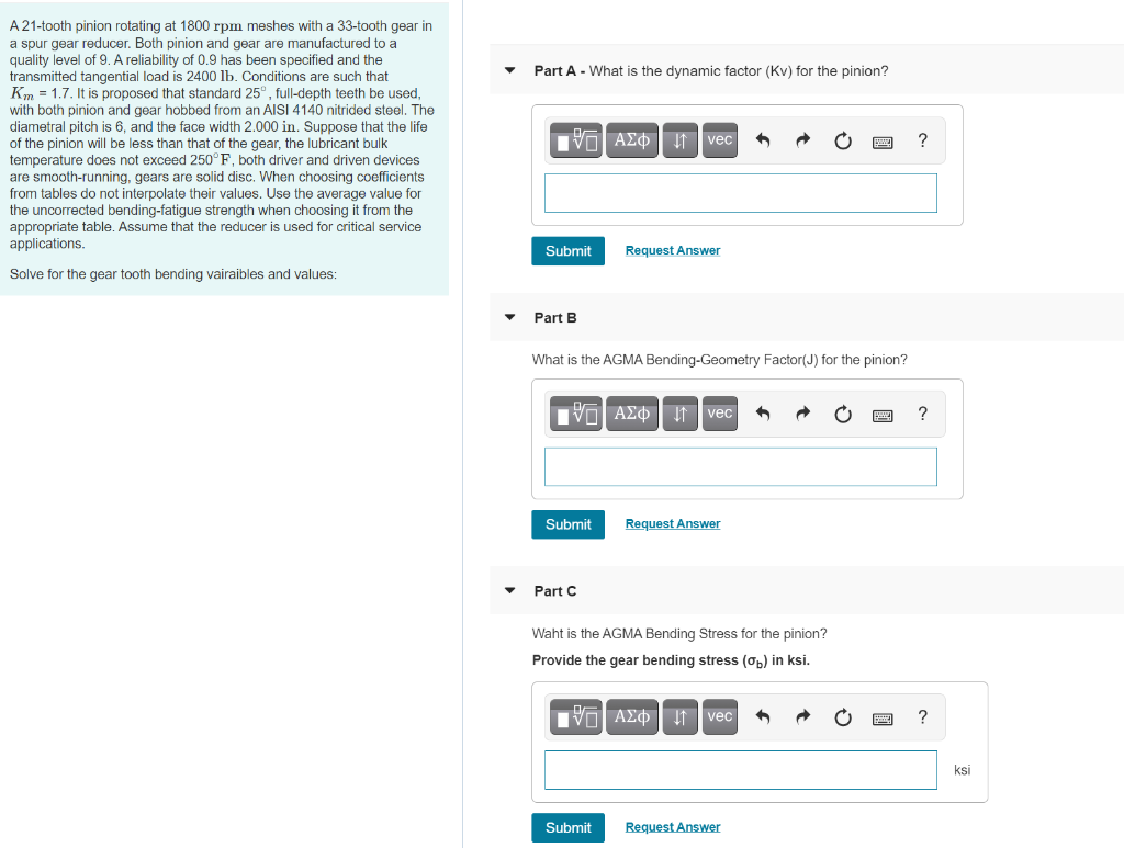 Part A - What is the dynamic factor (Kv) for the | Chegg.com