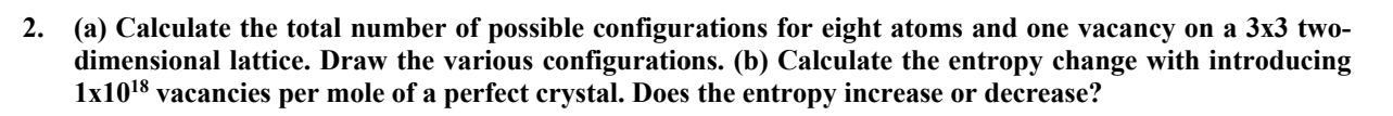 Solved (a) Calculate the total number of possible | Chegg.com