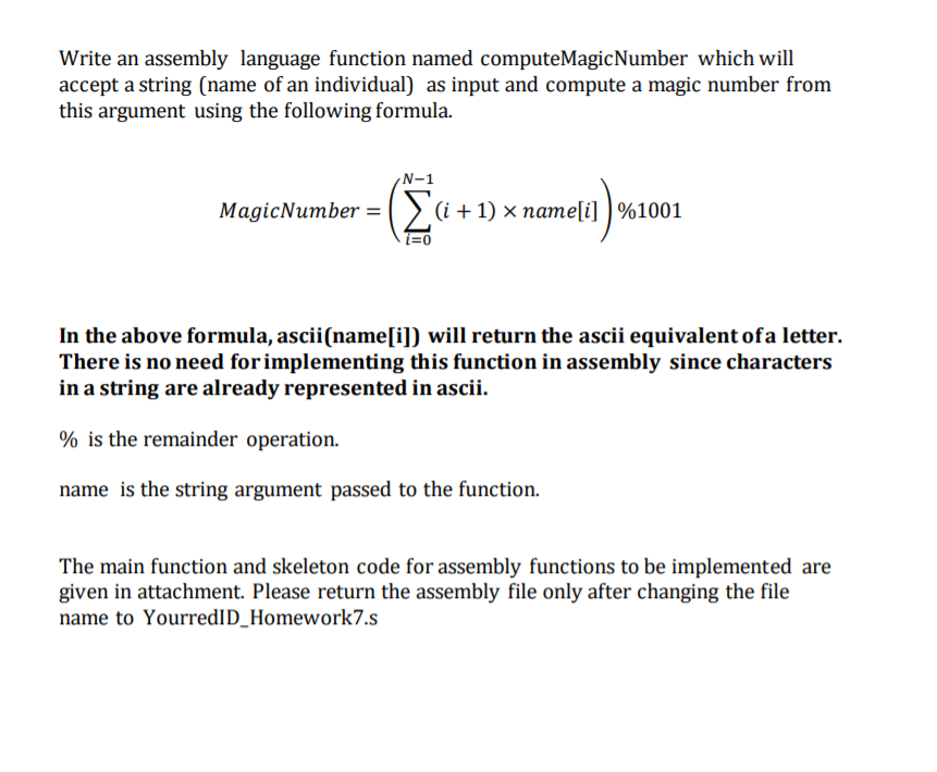 Write an assembly language function named | Chegg.com