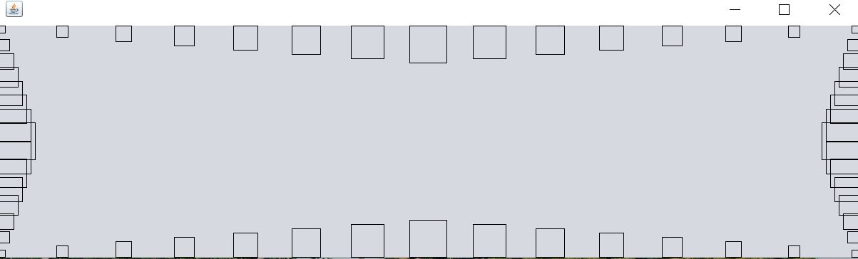 Solved I Am Working On A Java Program To Create Squares In A 1384