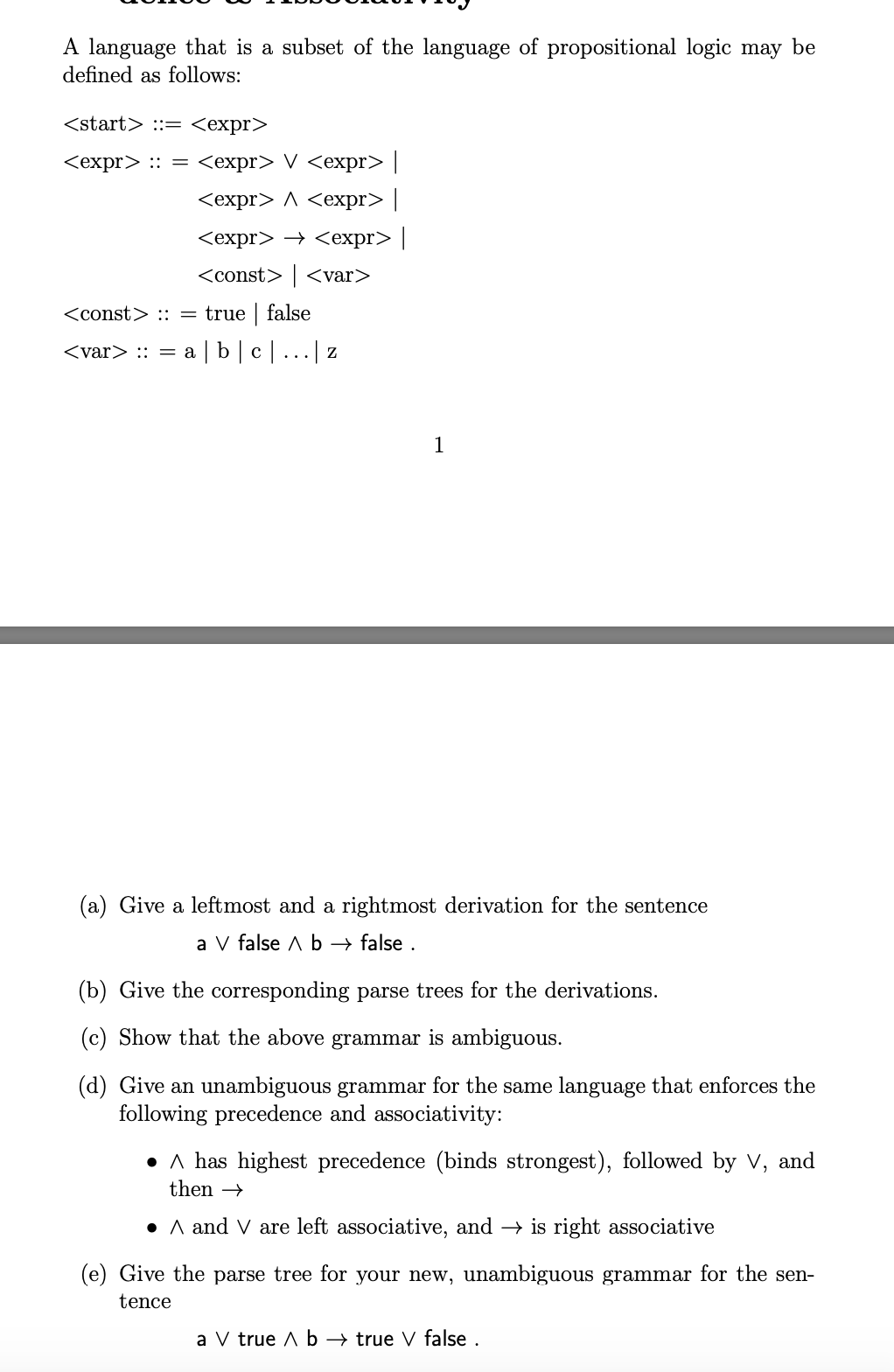 Solved A language that is a subset of the language of | Chegg.com